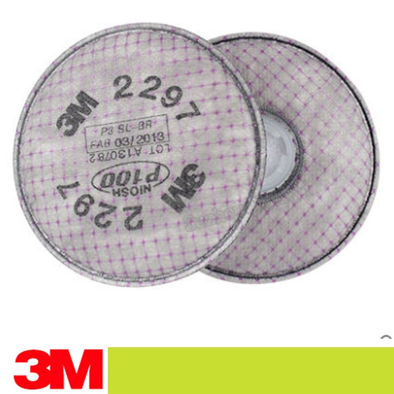 1 Pair 3M 2297 P100 Filter 3M Advanced Particulate Filter 3M 2297,P100 ...