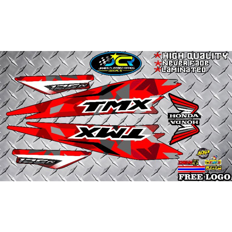 HONDA TMX 125 STOCK DECALS | Shopee Philippines