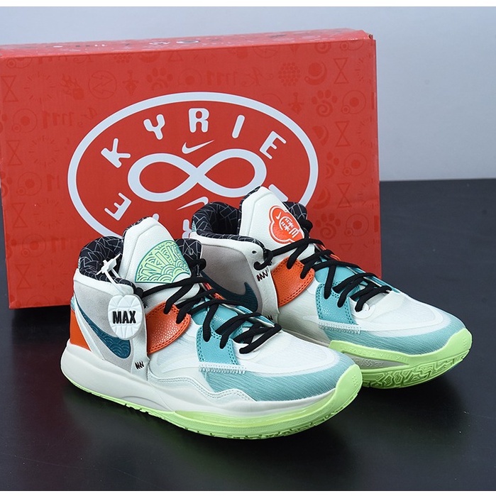 Nike Kyrie 8 Infinity EP "White/Green" Low cut actual combat Basketball ...