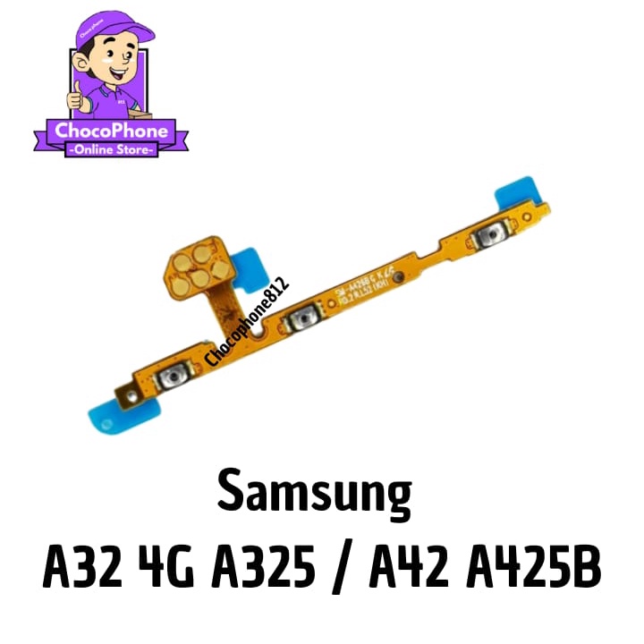 TOMBOL Flexible On Off Samsung A32 4G A42 Original Flex Switch Xiaomi ...