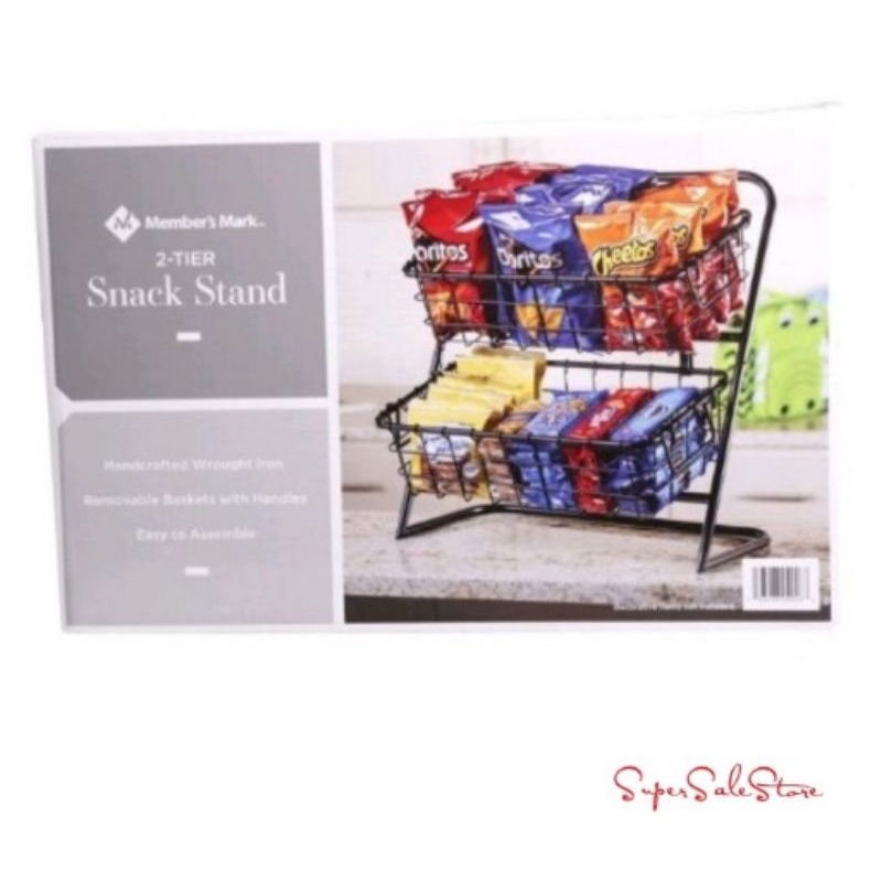 Member's Mark 2-Tier Snack Stand | Shopee Philippines