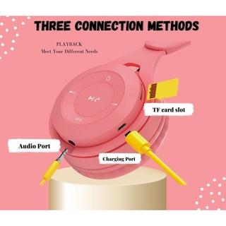 Y08 [Good Quality] YO8 Wireless Bluetooth Headphones P47 On-Ear Headset ...