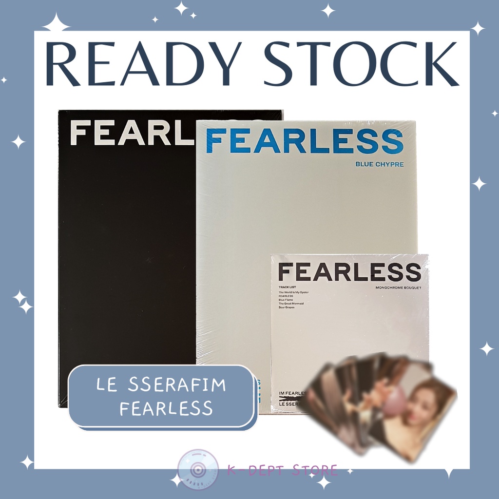 Le SSERAFIM FEARLESS 1st MINI ALBUM | Shopee Philippines