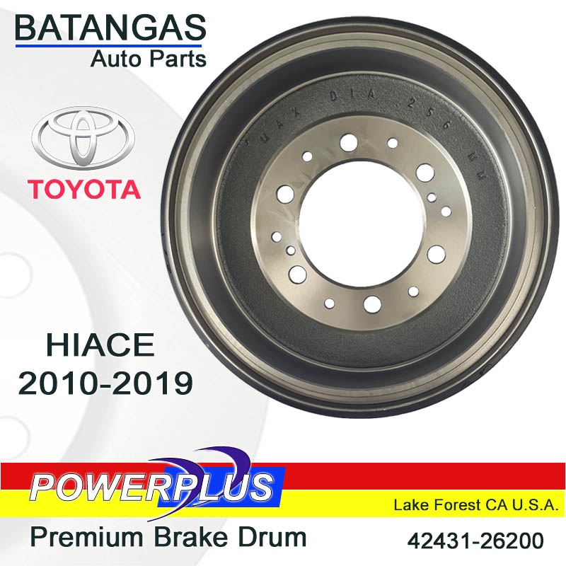 Brake Drum TOYOTA HIACE 2010-2019 PN: 42431-26200 | Shopee Philippines