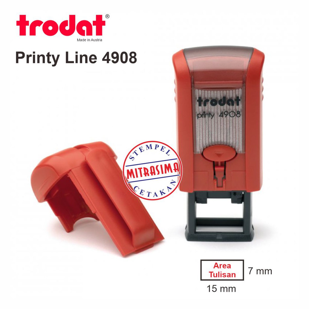 Trodat Stamp 4908 (Square Model) | Shopee Philippines