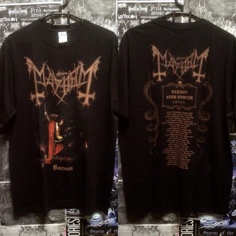 Mayhem T-shirt - Daemon. | Shopee Philippines