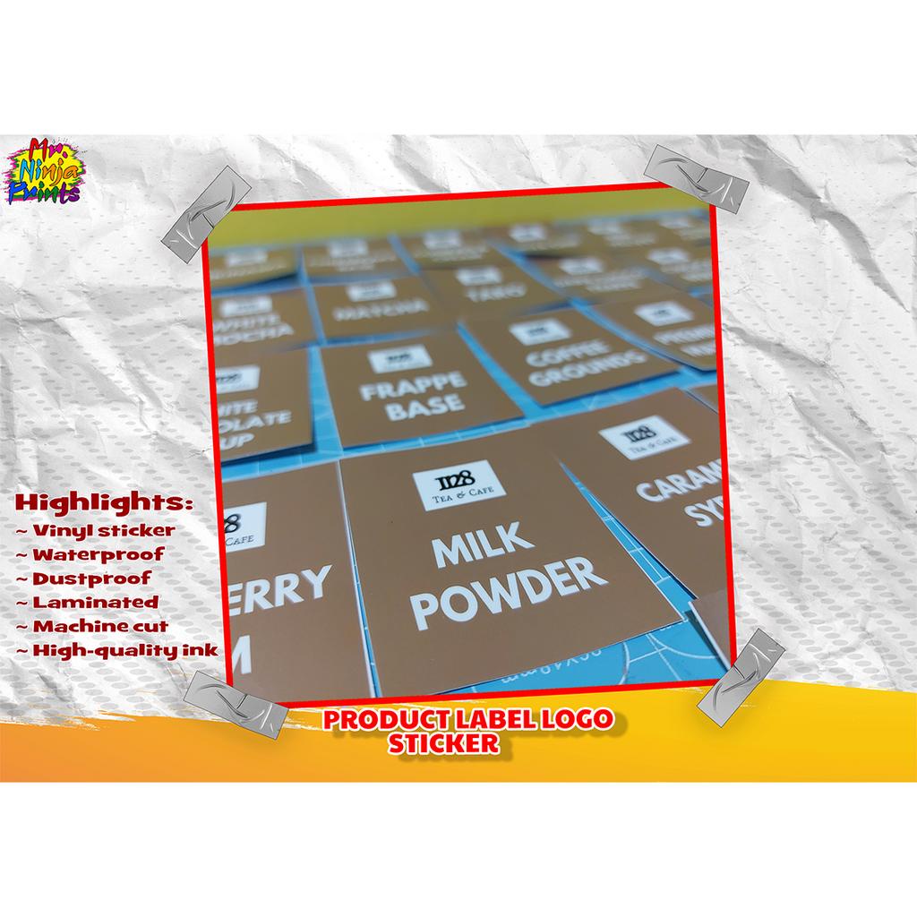 Sticker Label | Product / Logo Sticker | Waterproof Sticker | Customize ...