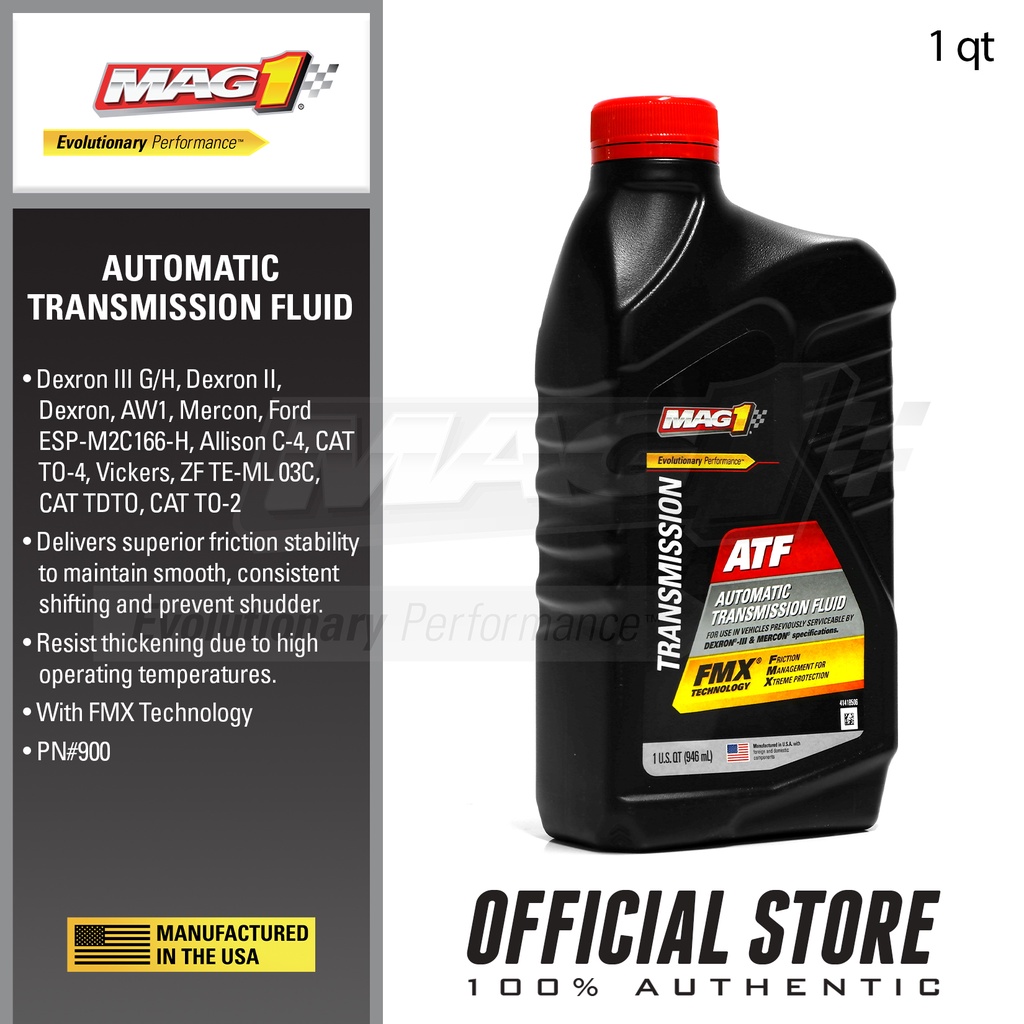 MAG 1 Dexron-III/Mercon Automatic Transmission Fluid 1qt (946ml) MAG1 ...