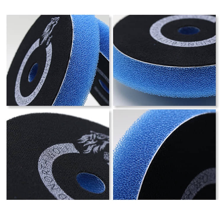 BLACK 5-Inch NORTH WOLF FINISHING Detailing buffing Pads DUAL ACTION ...