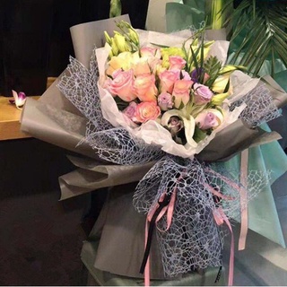 1 PCS Korean Jacquard Mesh Wrapping Paper 50x70 Cm ~ Flower Florist ...