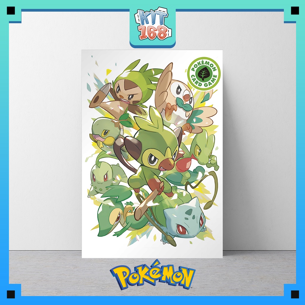Tree-type Pokemon Poster (POSPIC-0083) | Shopee Philippines