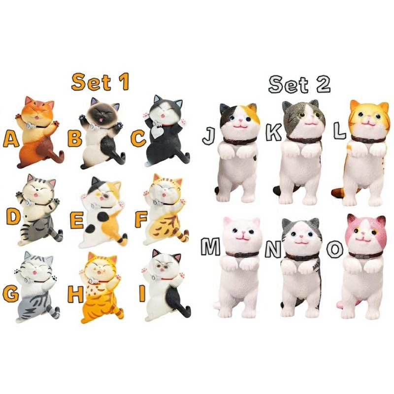 Assorted cat Miniature topper Cute cat Display | Shopee Philippines