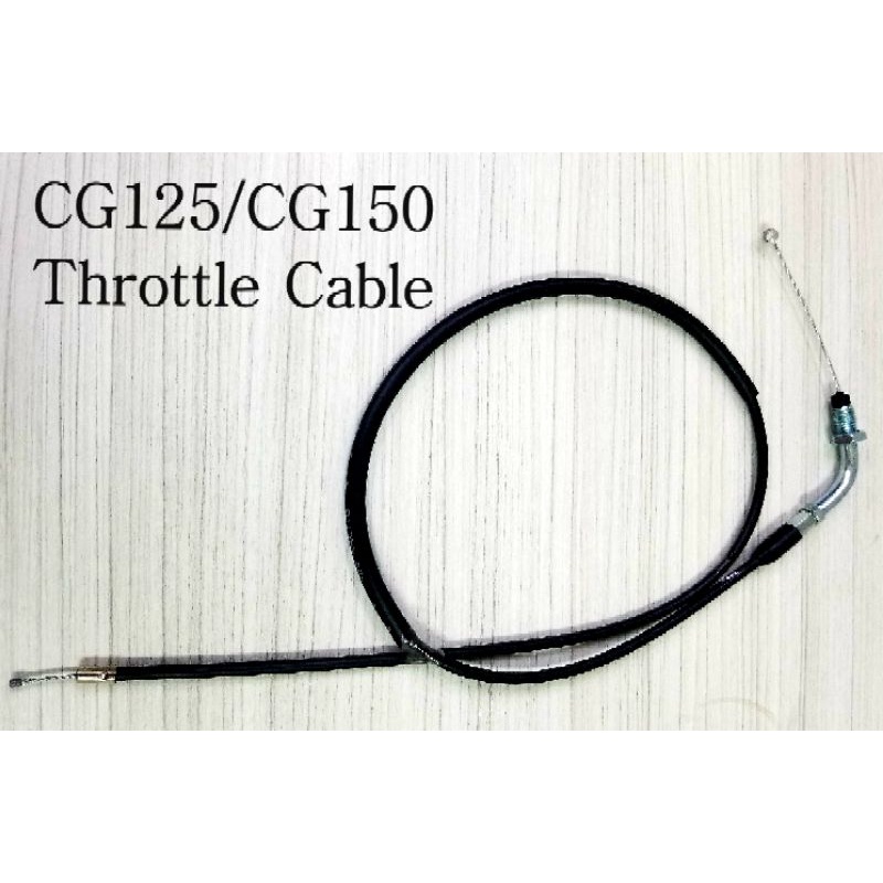 Throttle Cable CG125/CG150(84cm) | Shopee Philippines