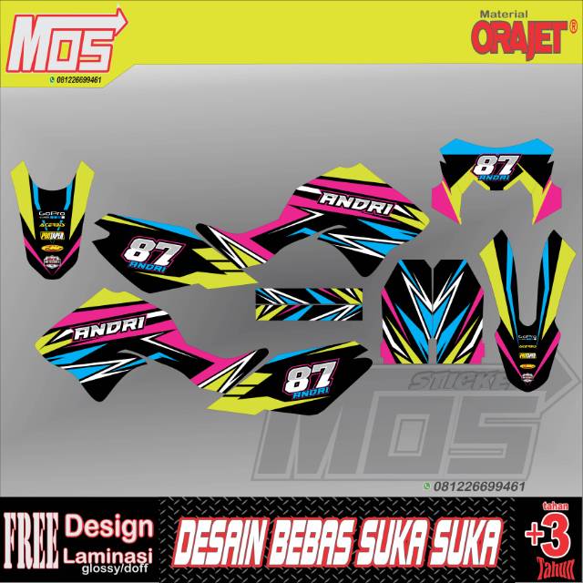 Decal Sticker Dtracker new 150cc full body free design | Shopee Philippines