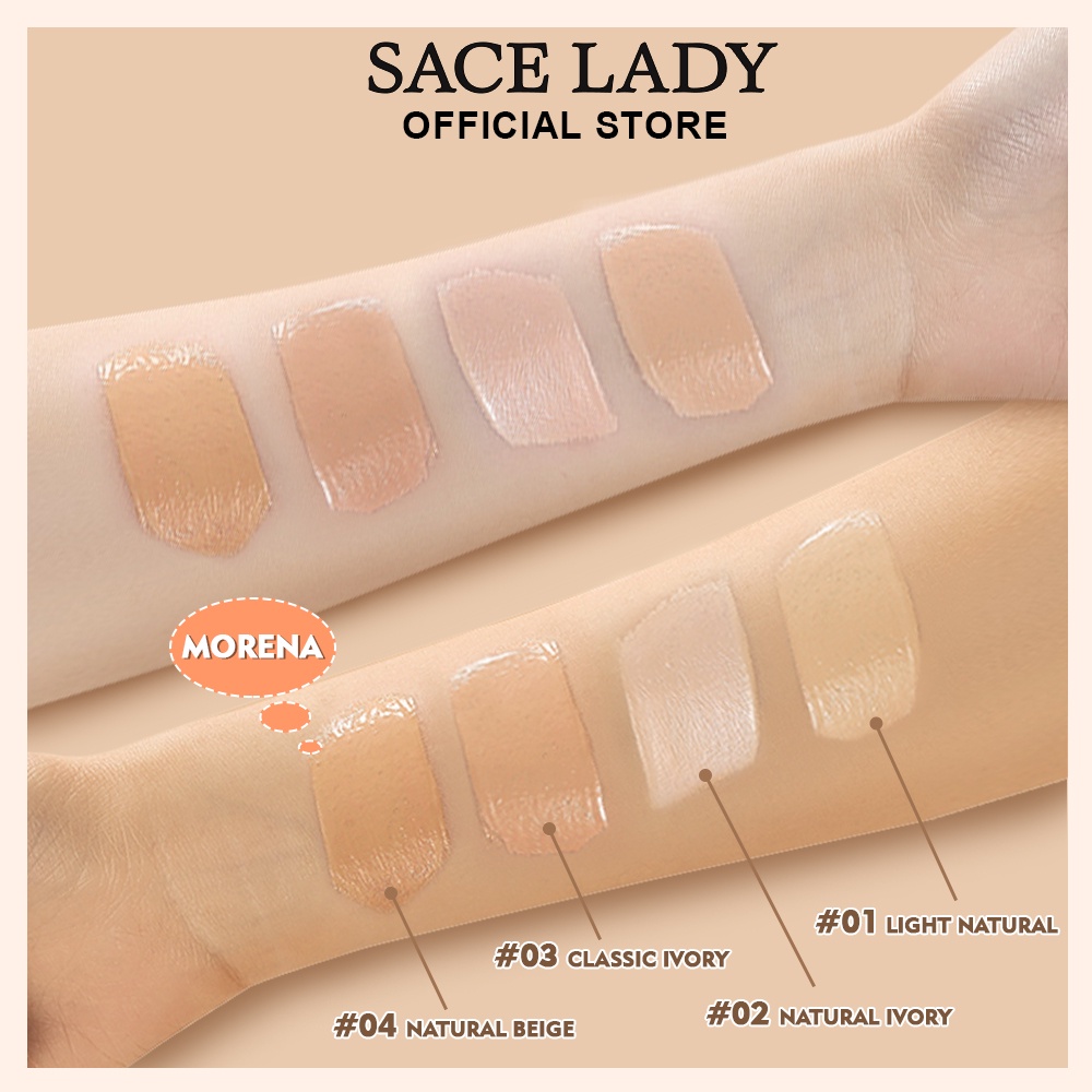SACE LADY BB Cushion Cream Foundation Flawless Oil Control Matte ...