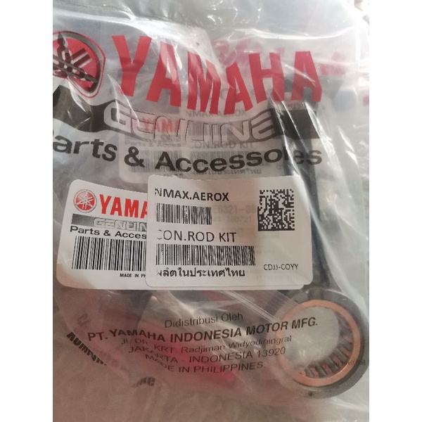 CONNECTING ROD KIT YAMAHA AEROX, NMAX (GENUINE PACKING) | Shopee ...