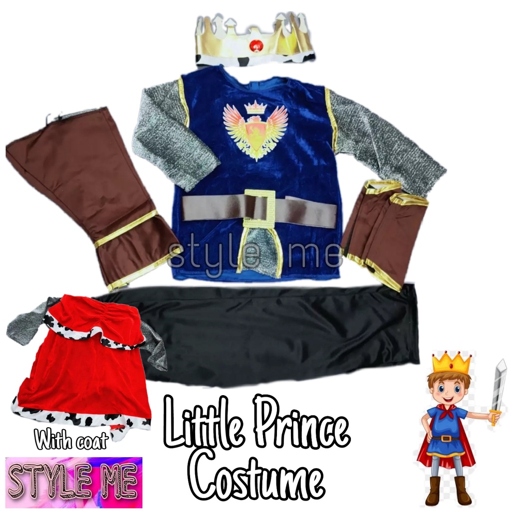 HANDSOME LITTLE PRINCE CHARACTER COMPLETE SET COSTUME FOR KIDS | Shopee ...