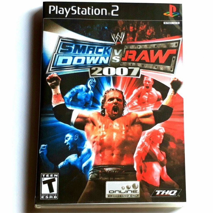 WWE Smackdown VS Raw 2007 PS2|Playstation2 Game Playstation 2 Games PS2 ...