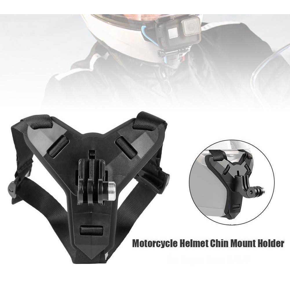 Gopro Motorcycle Helmet Chin Stand Holder Mobile Phone Camera Recorder ...