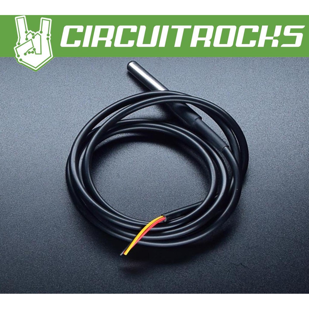 Circuitrocks Temperature Waterproof One Wire Sensor Ds18b20 3Meter ...