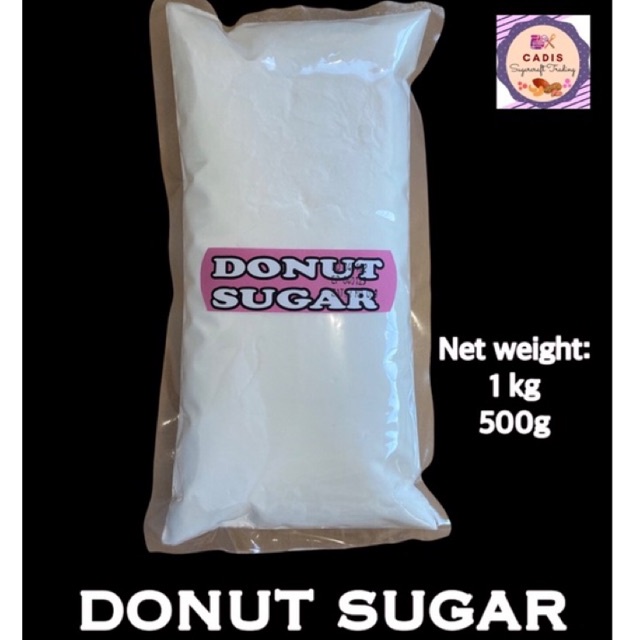 SNOW DONUT SUGAR 250g 500g 1kg Baking Needs Powdered sugar for donuts ...