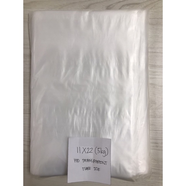 TRANSPARENT TUBE ICE 5KG (100-500PCS) | Shopee Philippines