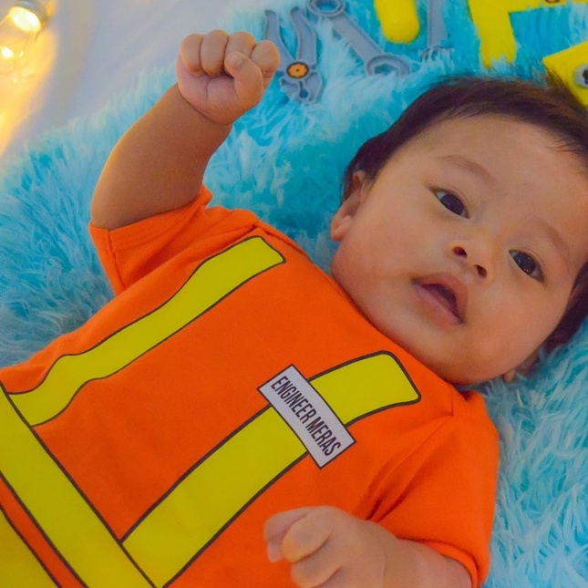 Engineer Baby Onesie New Born Baby Clothes 100% Cotton | Shopee Philippines