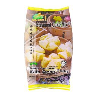HAPPY GRASS Steamed Cake Pre Mix Flour Tepung Steam Cake Kuih Apom ...