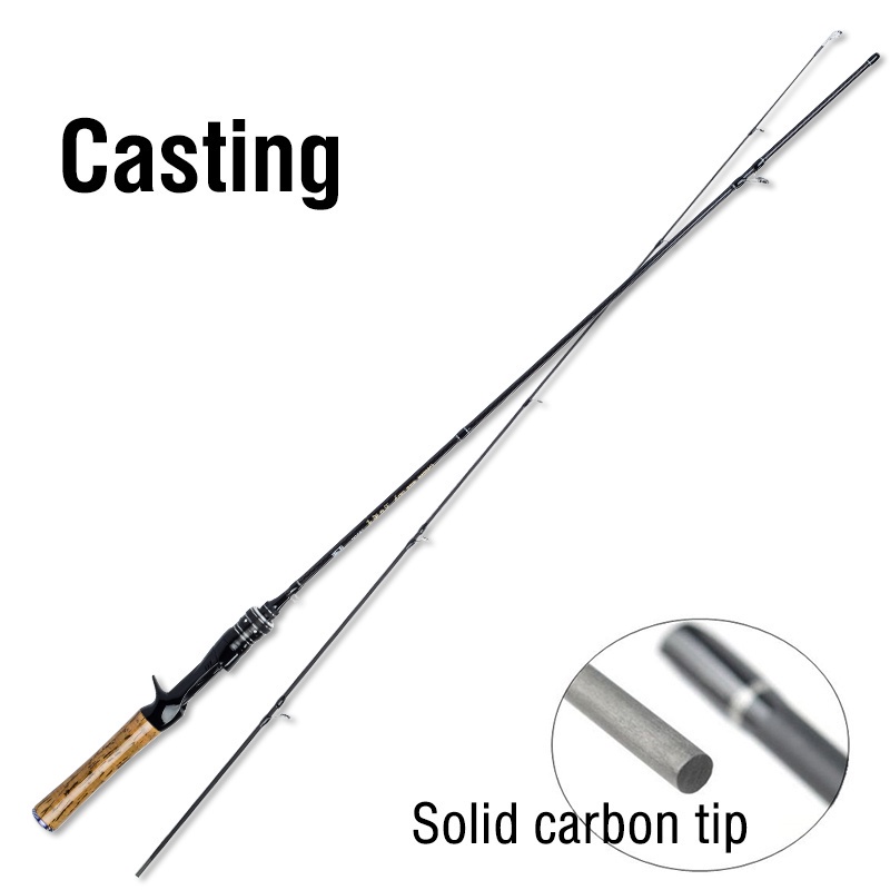 Ultralight Spinning/Casting Fishing Rod UL Fishing Rod1.5M/1.68M/1.8M/1 ...