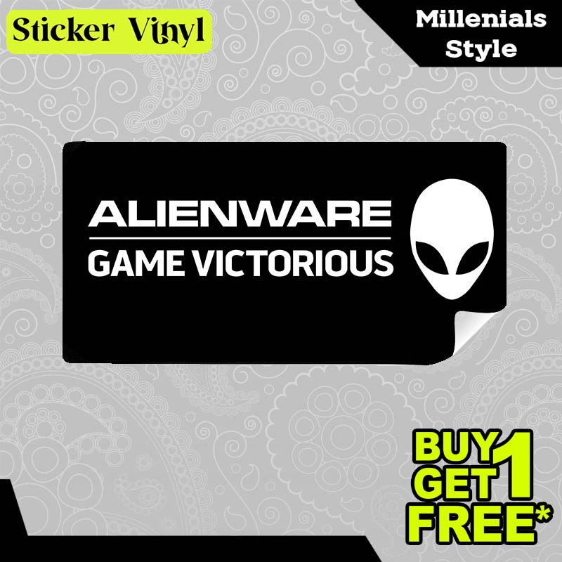 Alienware Game Victorious Monster Space Sticker Unique Aesthetic Image ...