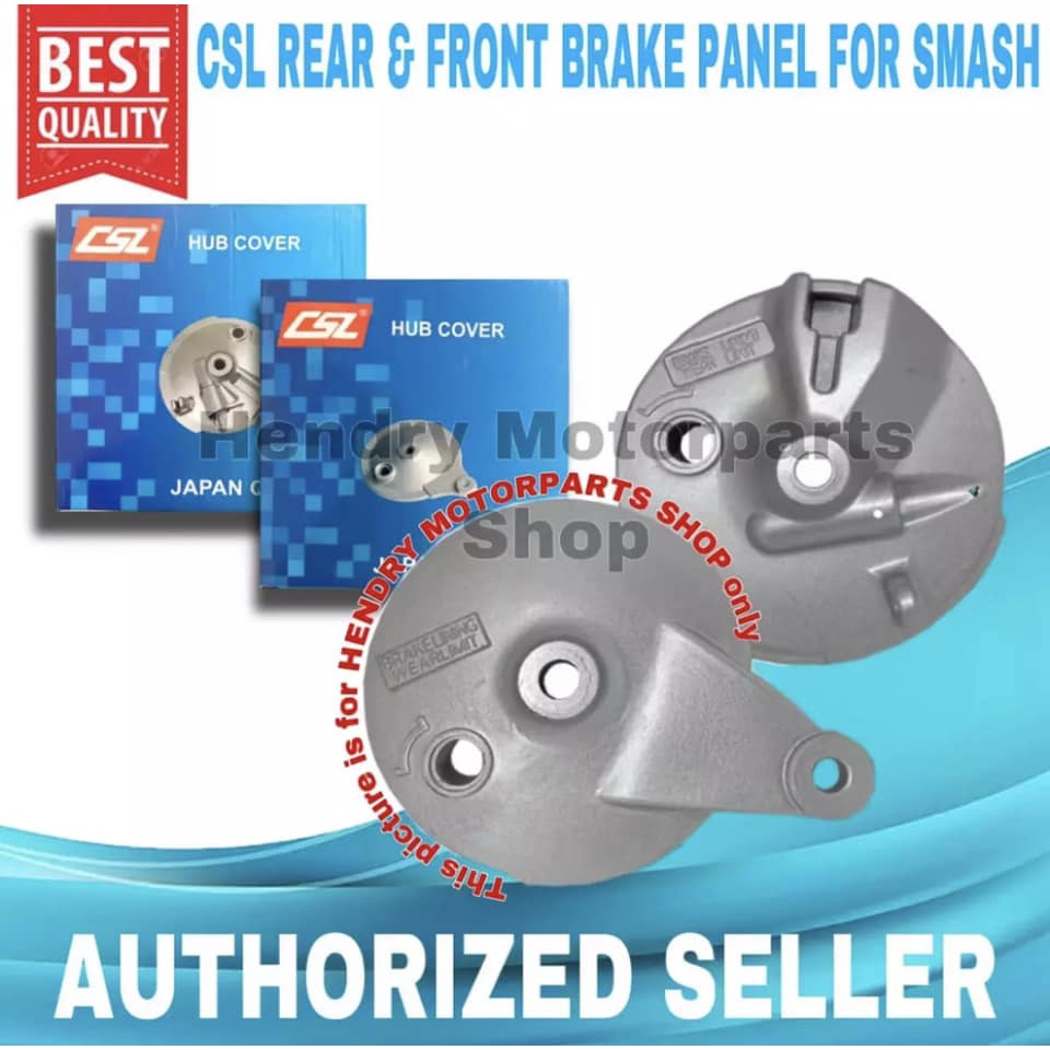 CSL Rear And Front Brake Panel Hub Cover For SUZUKI SMASH Motorcycle ...