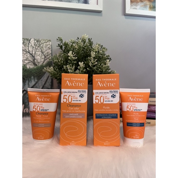 Avene Sun Cleanance Sunscreen SPF50+ 50ml | Shopee Philippines