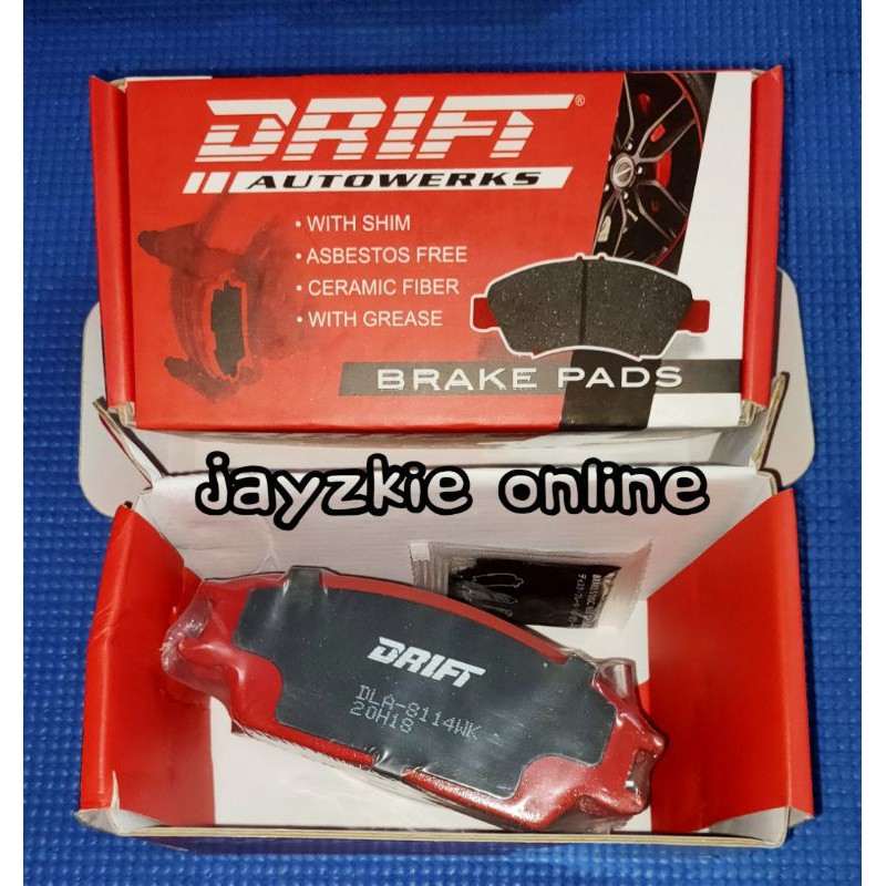 BRAKE PAD FRONT FOR HYUNDAI EON/ GETZ/ i10 4PCS ( DLA-8114WK) | Shopee ...