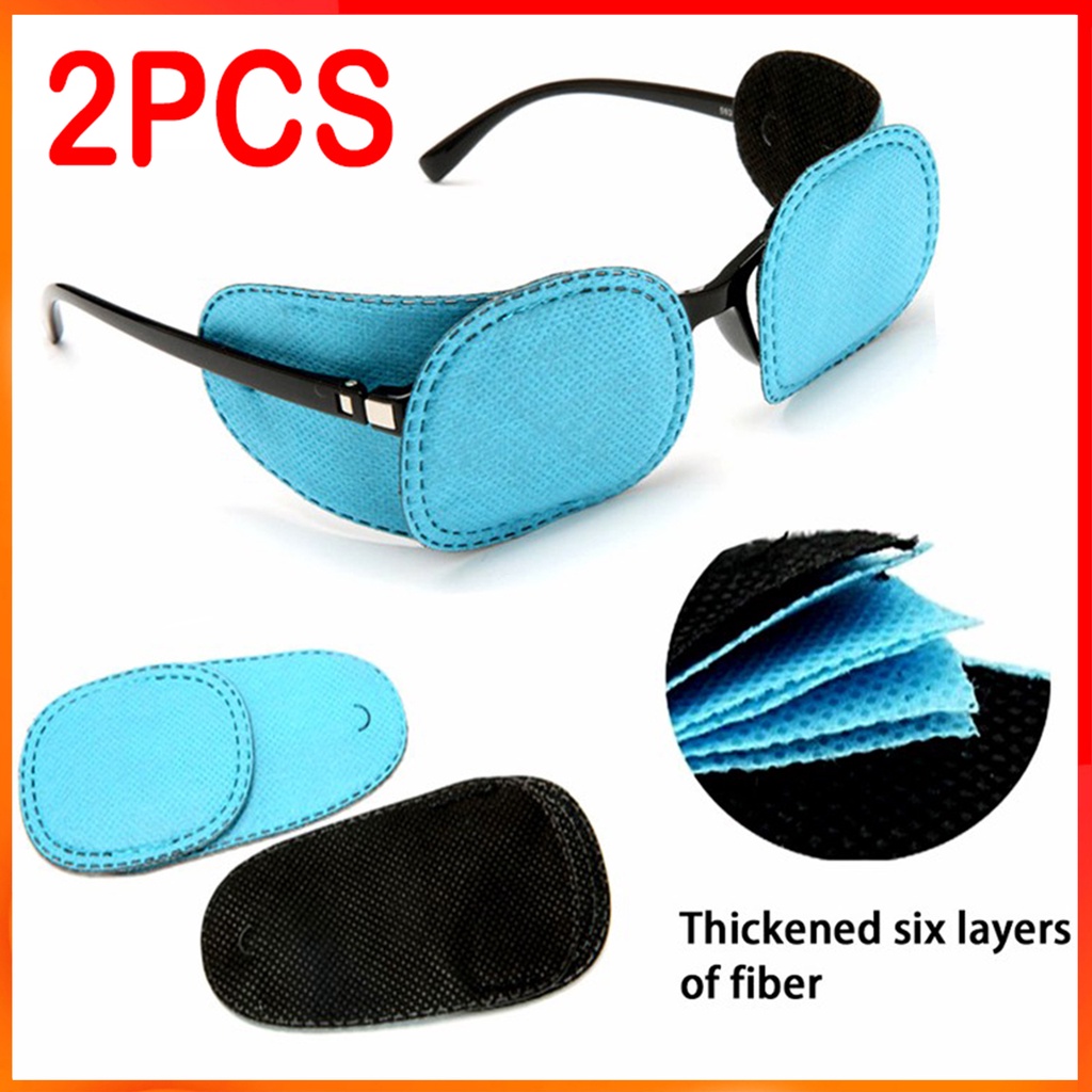2Pcs Amblyopia Eye Patch Reusable Children Occlusion Lazy Eye Patch ...