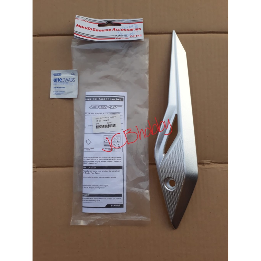 Exhaust Garnish cover muffler Honda Beat 2020 2021 2022 2023 2024 ...