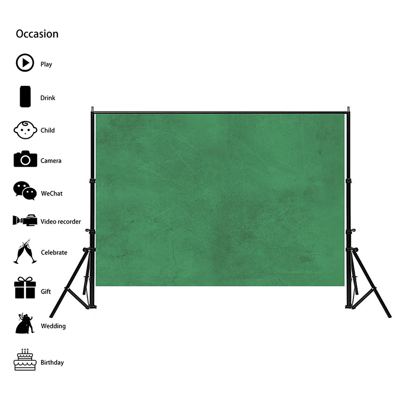 POSSBAY Green Tie Dye Backdrop Art Photo Background for Video ...