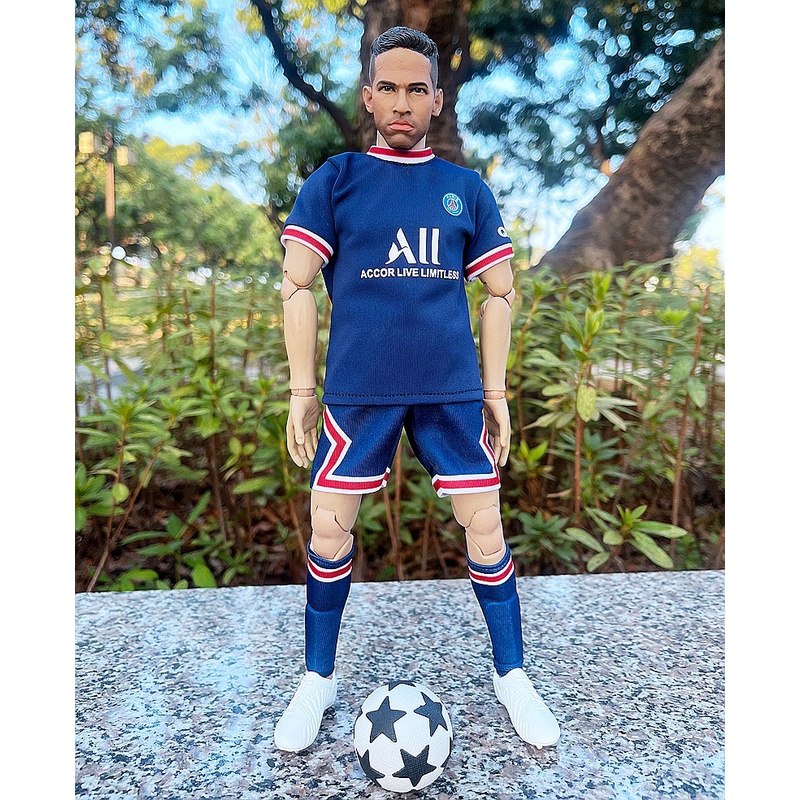 Football player action figure 28cm big figures Cristiano Ronaldo Messi ...