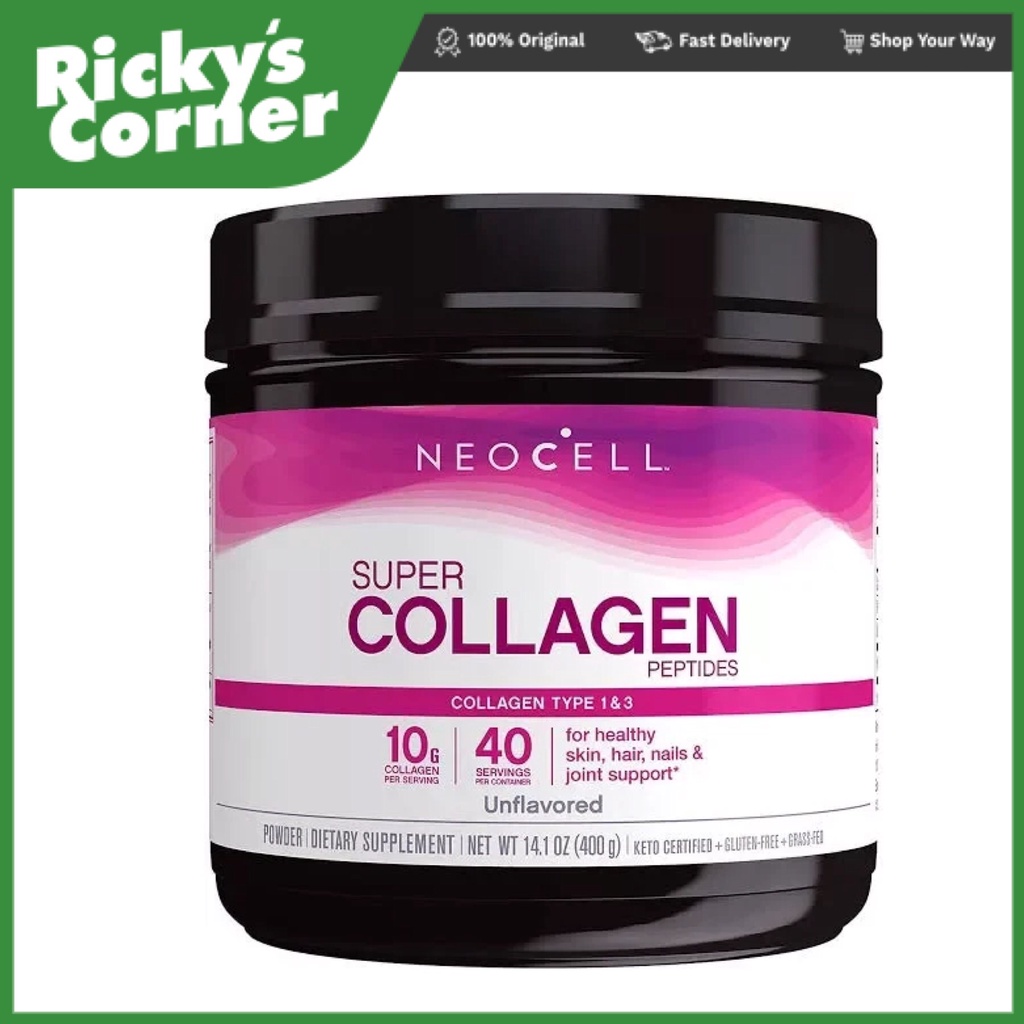 NeoCell Super Collagen Type 1 and 3 powder 198g/600g | Shopee Philippines