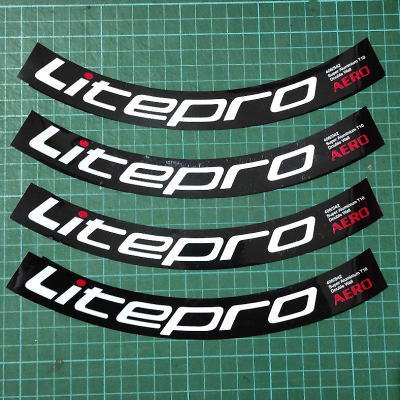 Decal rims Folding Bike rims seli wheelset 20inch litepro Width 2.5cm ...