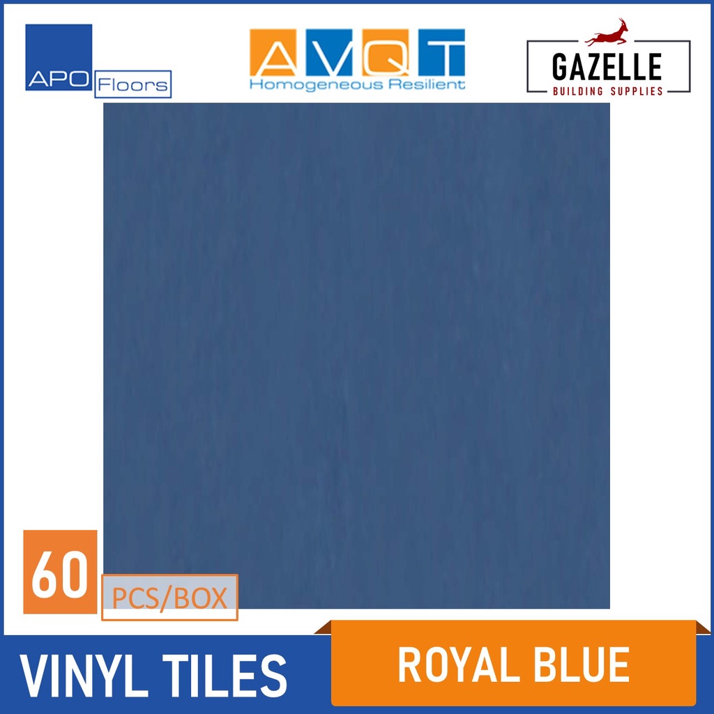 Apo Floor Vinyl Tiles AVQT (18 Colors Available) 1.3mm 60pcs / Box 11 ...