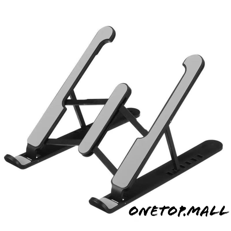 Adjustable Plastic Laptop Stand Non-Slip Foldable Computer Table Holder ...
