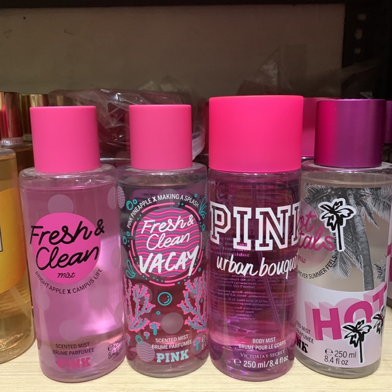 VICTORIA’S SECRET FRESH & CLEAN Fine Fragrance Mist . | Shopee Philippines