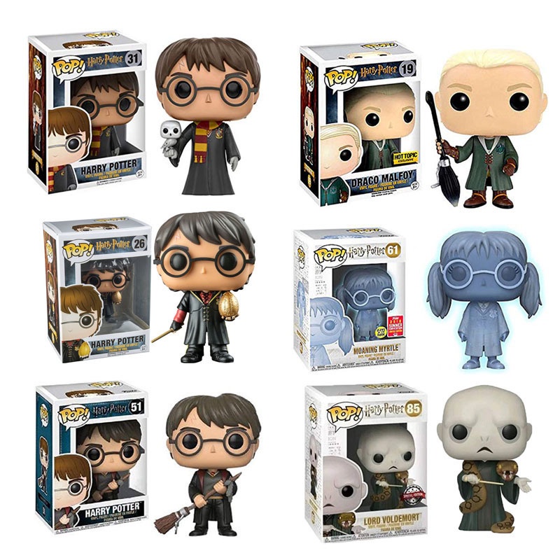 FUNKO POP Harry Potter Take The Golden Egg Voldemort and Nagini Myrtle ...