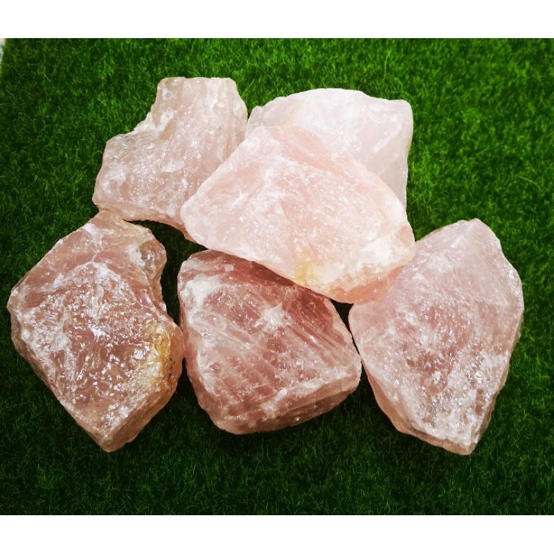 Natural Madagascar Rose Quartz Raw (per piece) | Shopee Philippines