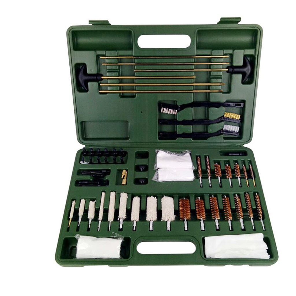 62pcs Universal Gun Cleaning Kit Copper Brush and Pipe Cleaning Brushes ...