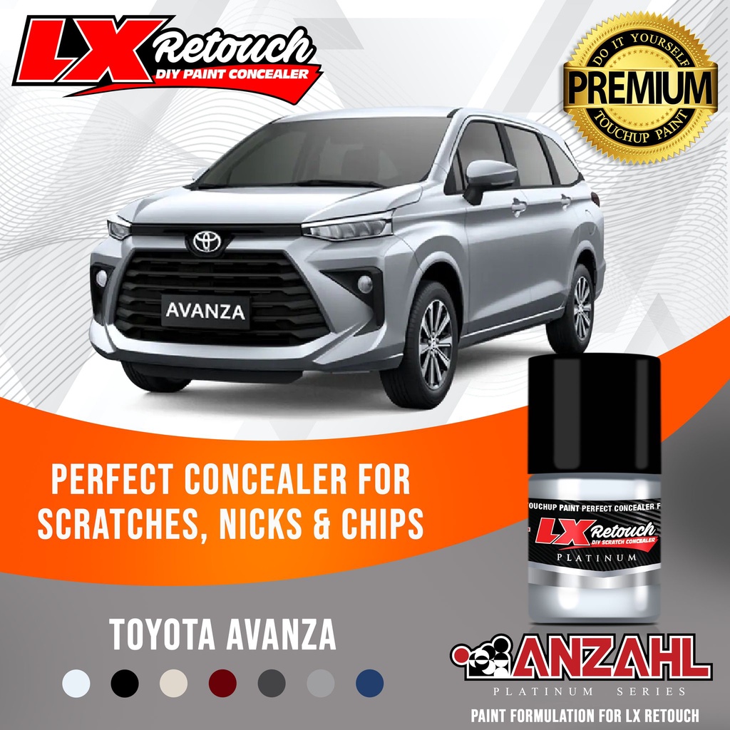 [AVANZA] TOUCH UP PAINT 10ML LX RETOUCH ANZAHL URETHANE PAINT ...