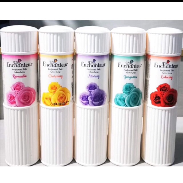 Enchanteur perfumed talc 250g powder /imported | Shopee Philippines