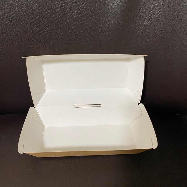 Siomai / Takoyaki / Hotdog Box 100pcs per Pack Paper Meal Box Paper Box ...