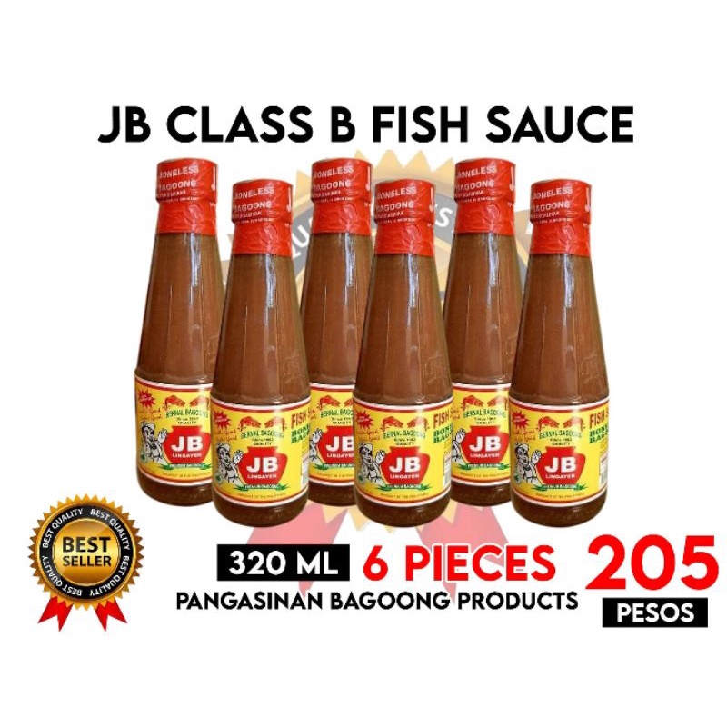 JB Boneless Bagoong Pure ISDA 320ML from Lingayen Pangasinan ( 6 Bottles) | Shopee Philippines