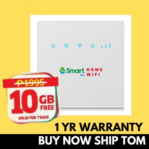 PLDT HOME Prepaid WIFI / SMART Bro AT Home | Shopee Philippines